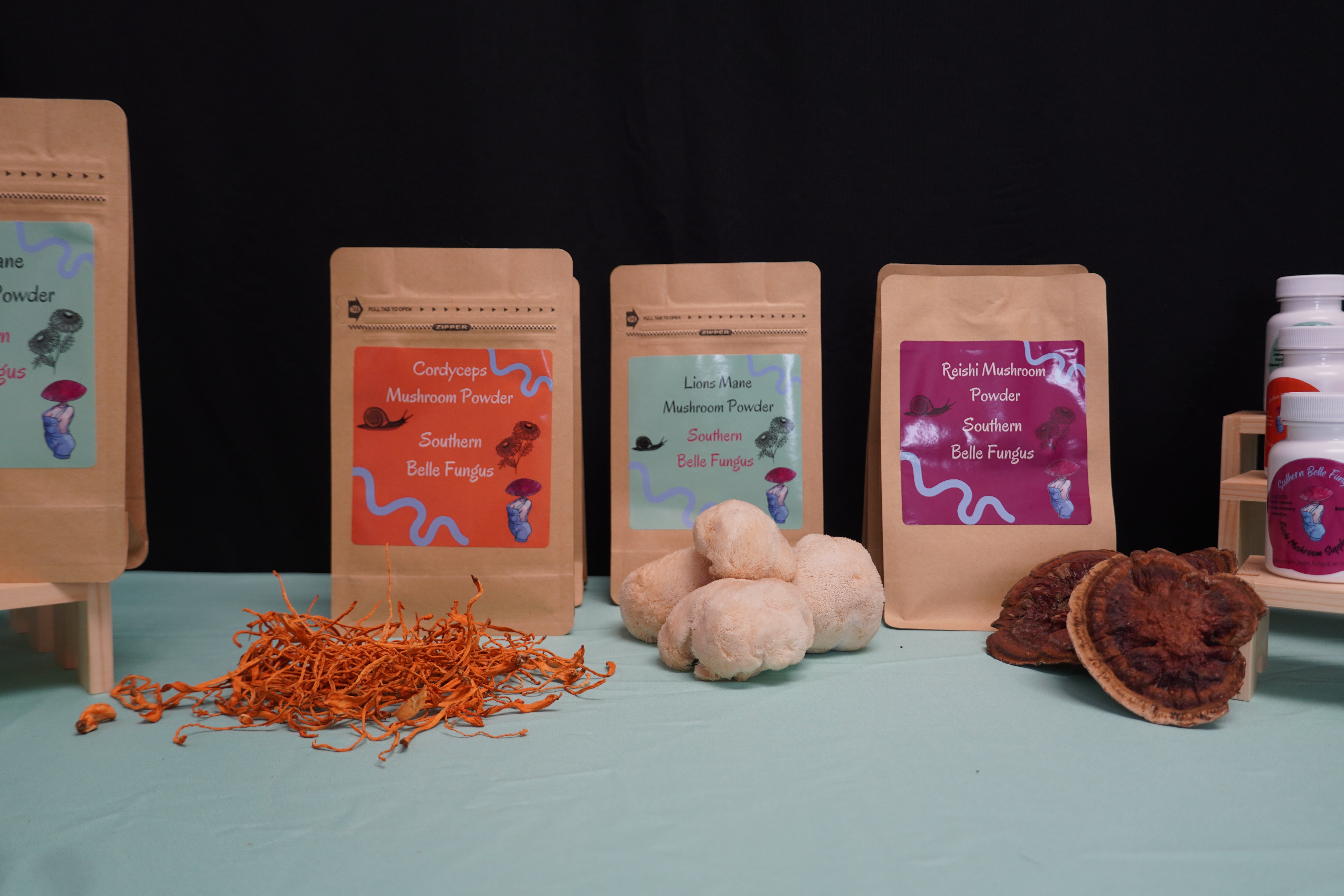 Mushroom Powder Collection – Southern Belle Fungus